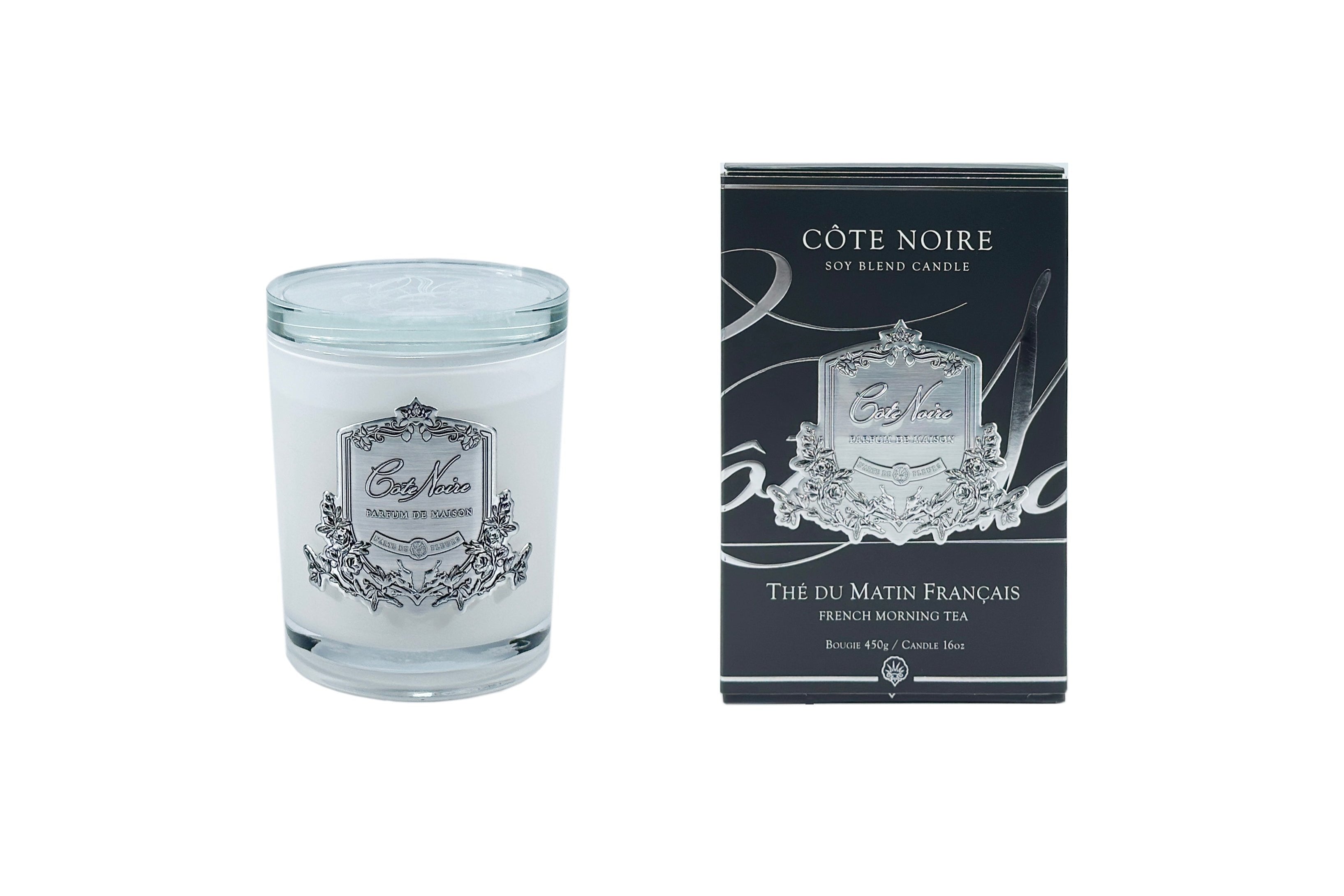 FRENCH MORNING TEA - WHITE VESSEL - SILVER BADGE – Cote Noire